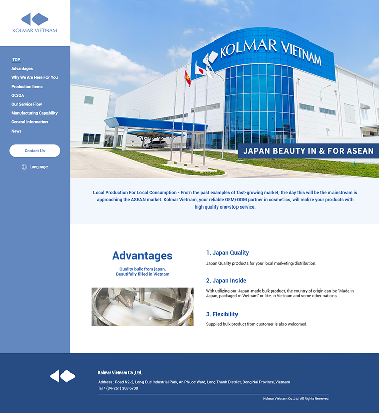 Contact｜Kolmar Vietnam